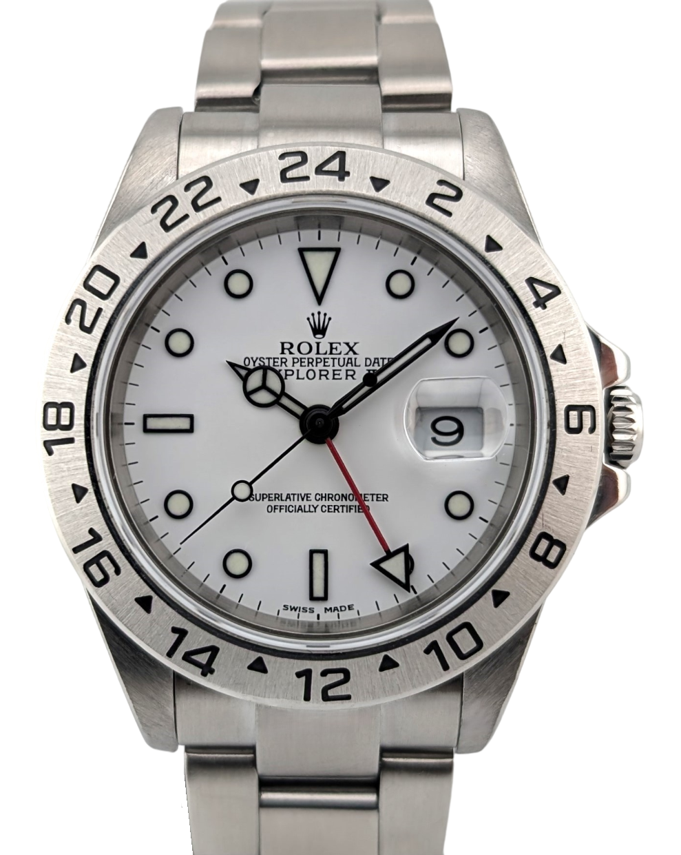 Rolex 16570 Explorer II Polar 40mm 2004 F Serial Box & Papers - Dixon ...