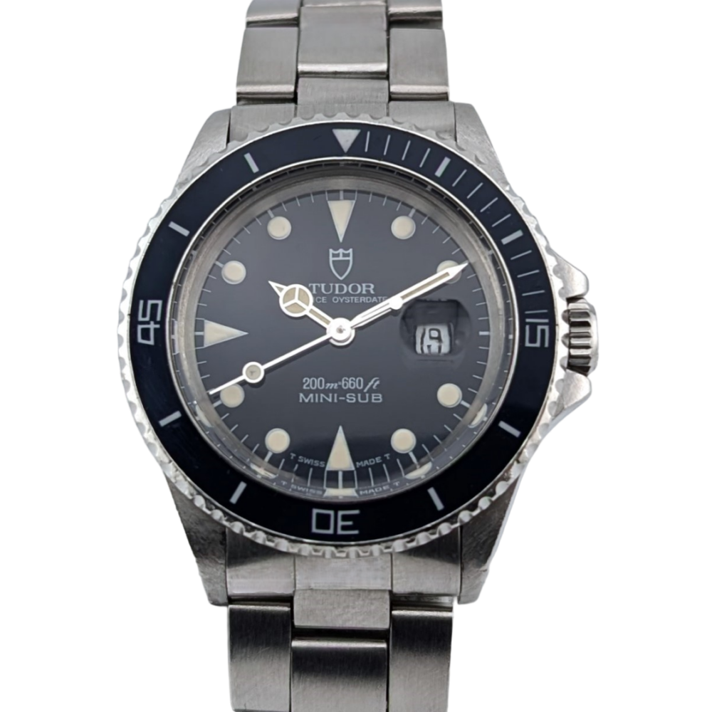 Tudor 73090 Submariner Mini-Sub Blue Dial 33mm 1994 Box & Papers ...