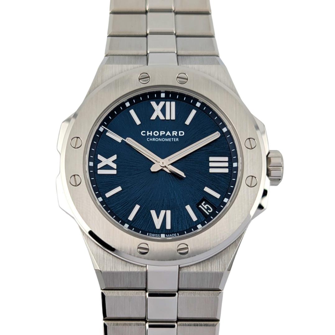 Chopard 298600-3001 Alpine Eagle Blue 41mm 2022 Box & Papers - Dixon ...