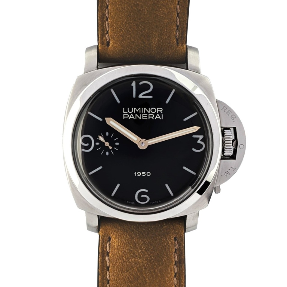 Panerai PAM00127 Luminor 1950 "FIDDY" 47mm 2003 Box & Papers - Dixon ...