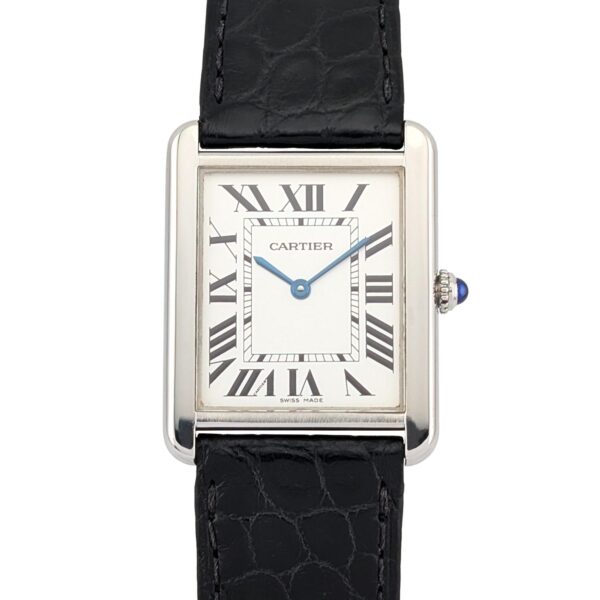Cartier 2715 Tank Solo Stainless Steel 27mmx35mm ~2000s - Dixon Watch Co