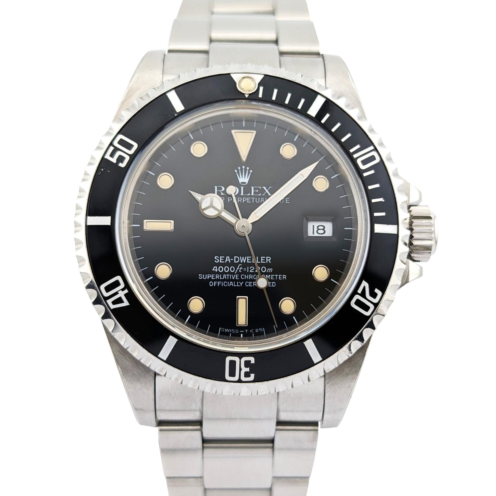 Rolex 16600 Sea-Dweller 40mm 1991 Box & Papers E-Serial - Dixon Watch Co